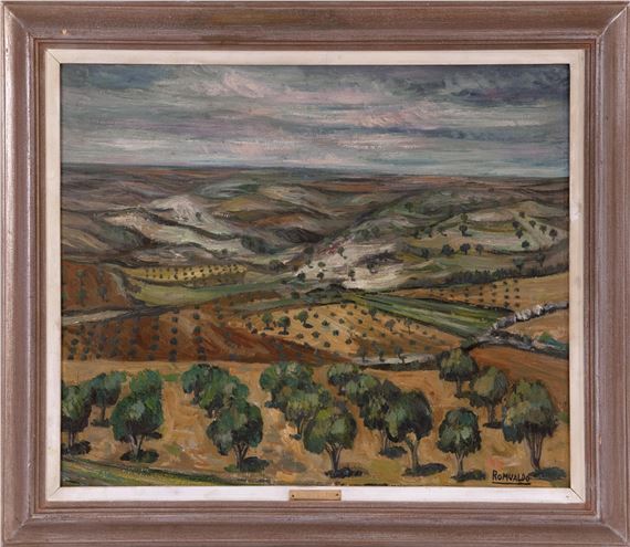 Romualdo Fernandez Barrera | PAISAJE DE CHINCHÓN | MutualArt