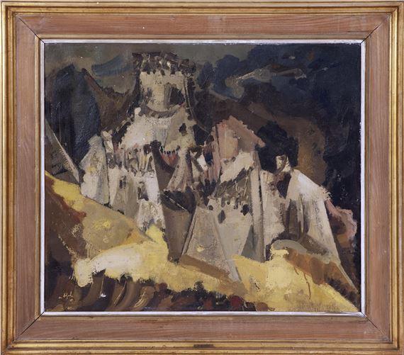 Alvaro Delgado | PAISAJE CON CASTILLO | MutualArt