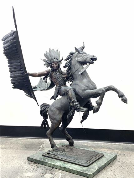 Stanley Quentin Johnson | Minitari War Dancer | MutualArt