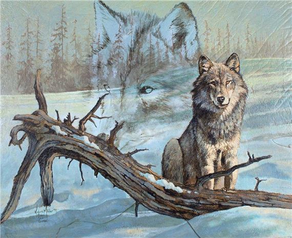 Kobus Moller | Timber Wolf | MutualArt