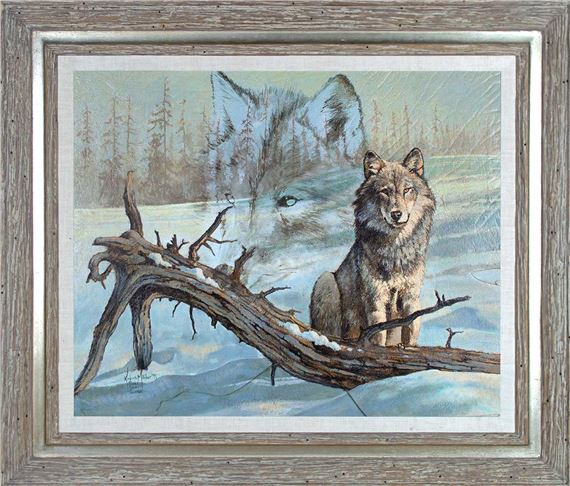 Kobus Moller | Timber Wolf | MutualArt