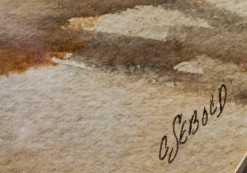 Carol Sebold | Farm Landscape in the Oval | MutualArt