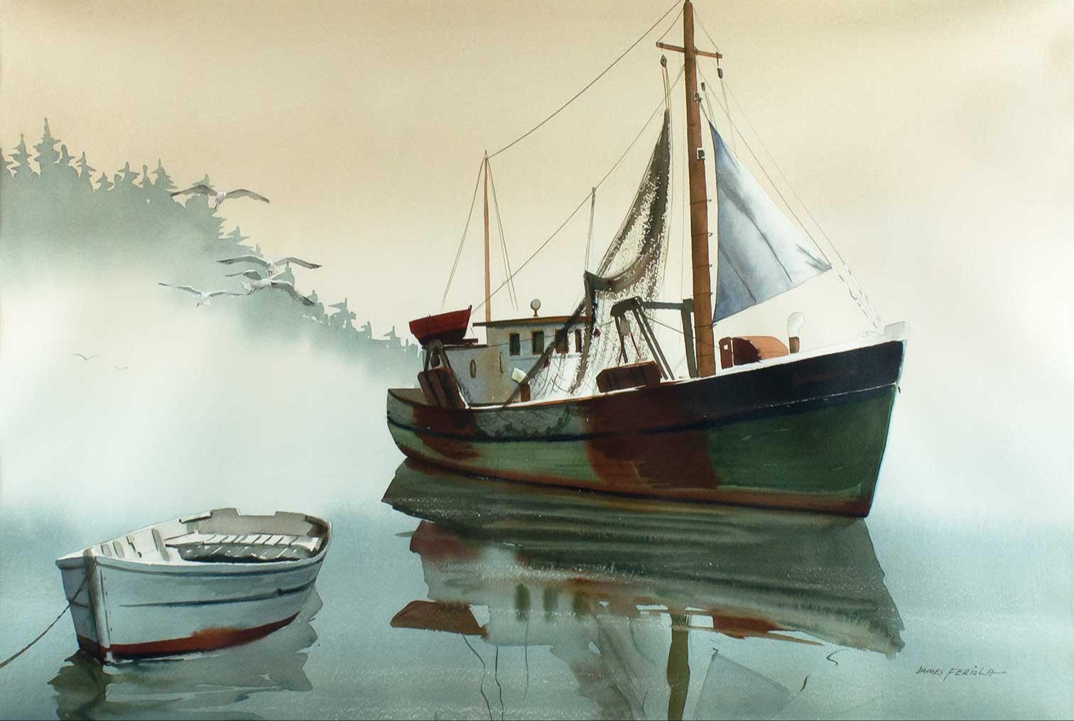 James Feriola | Morning Fog | MutualArt