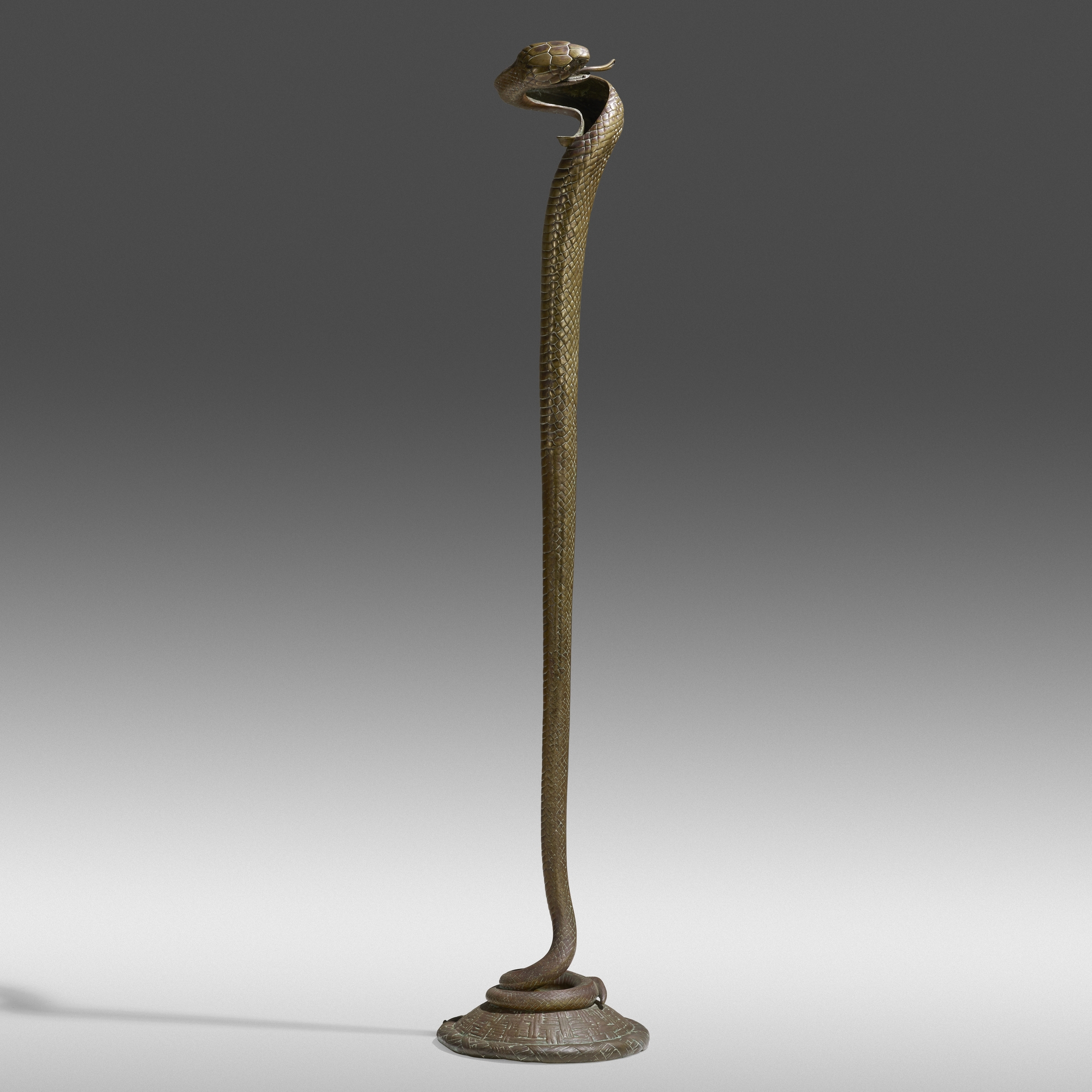 Edgar Brandt | La Tentation floor lamp base | MutualArt