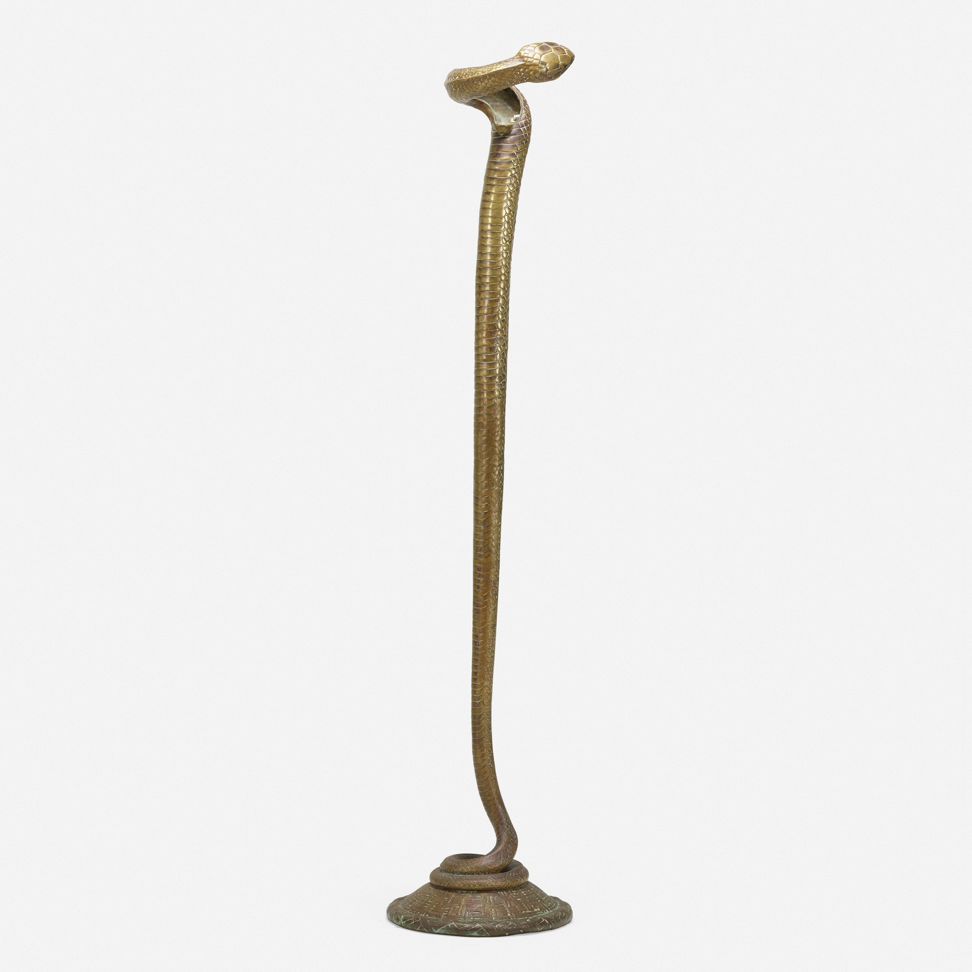 Edgar Brandt | La Tentation floor lamp base | MutualArt