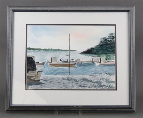 William Baxley Oswalt | Untitled Riverscape | MutualArt