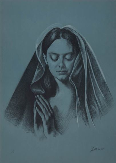 Gregorio Sciltian | La preghiera (1978) | MutualArt