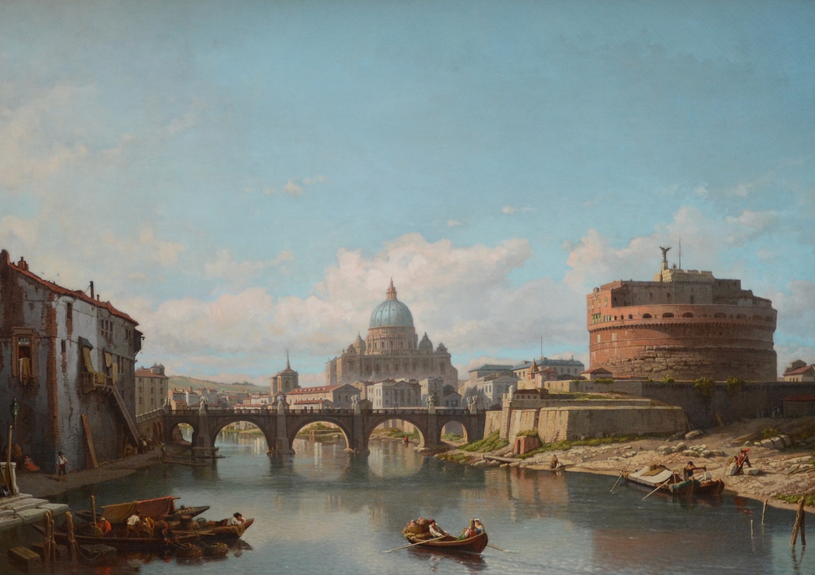 Francois-Antoine Bossuet | Castel Sant'Angelo in Rome | MutualArt