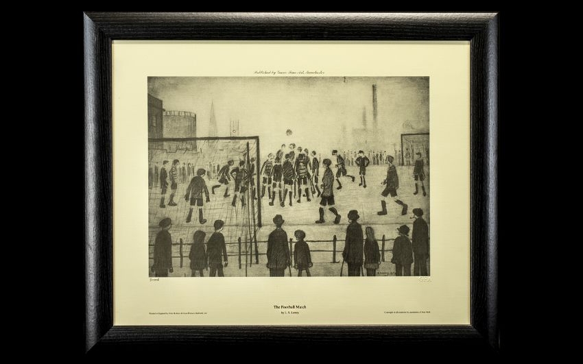 Laurence Stephen Lowry | The Football Match | MutualArt