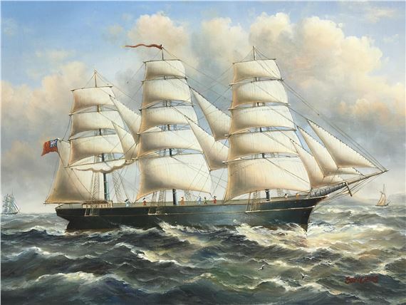 Robert Sanders | Nautical Painting | MutualArt