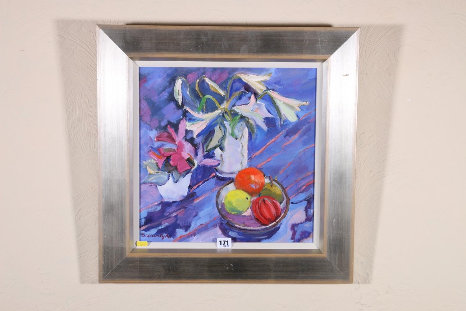 Margaret Ballantyne | Lilies and Fruit | MutualArt