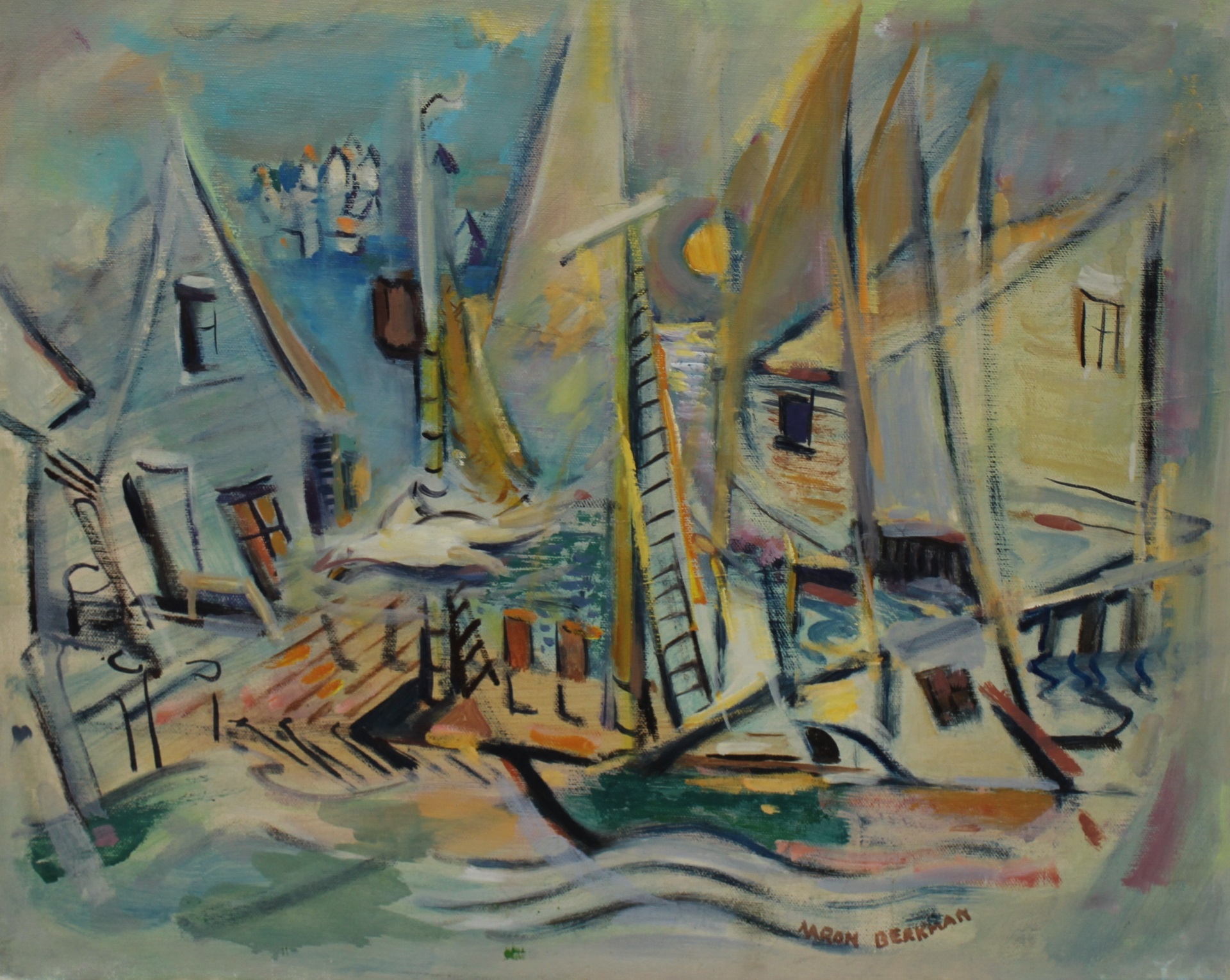 Aaron Berkman | Out to Sea, Gloucester | MutualArt