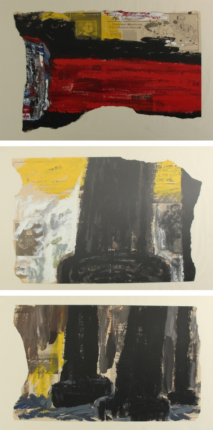 Zhang Hongtu | Guo Xi's scroll of Early Spring - van Gogh (1998 ...