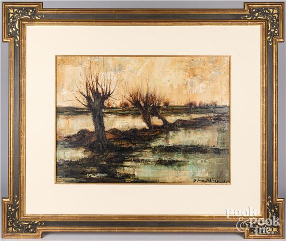 Pierre Letellier | Landscape (1965) | MutualArt