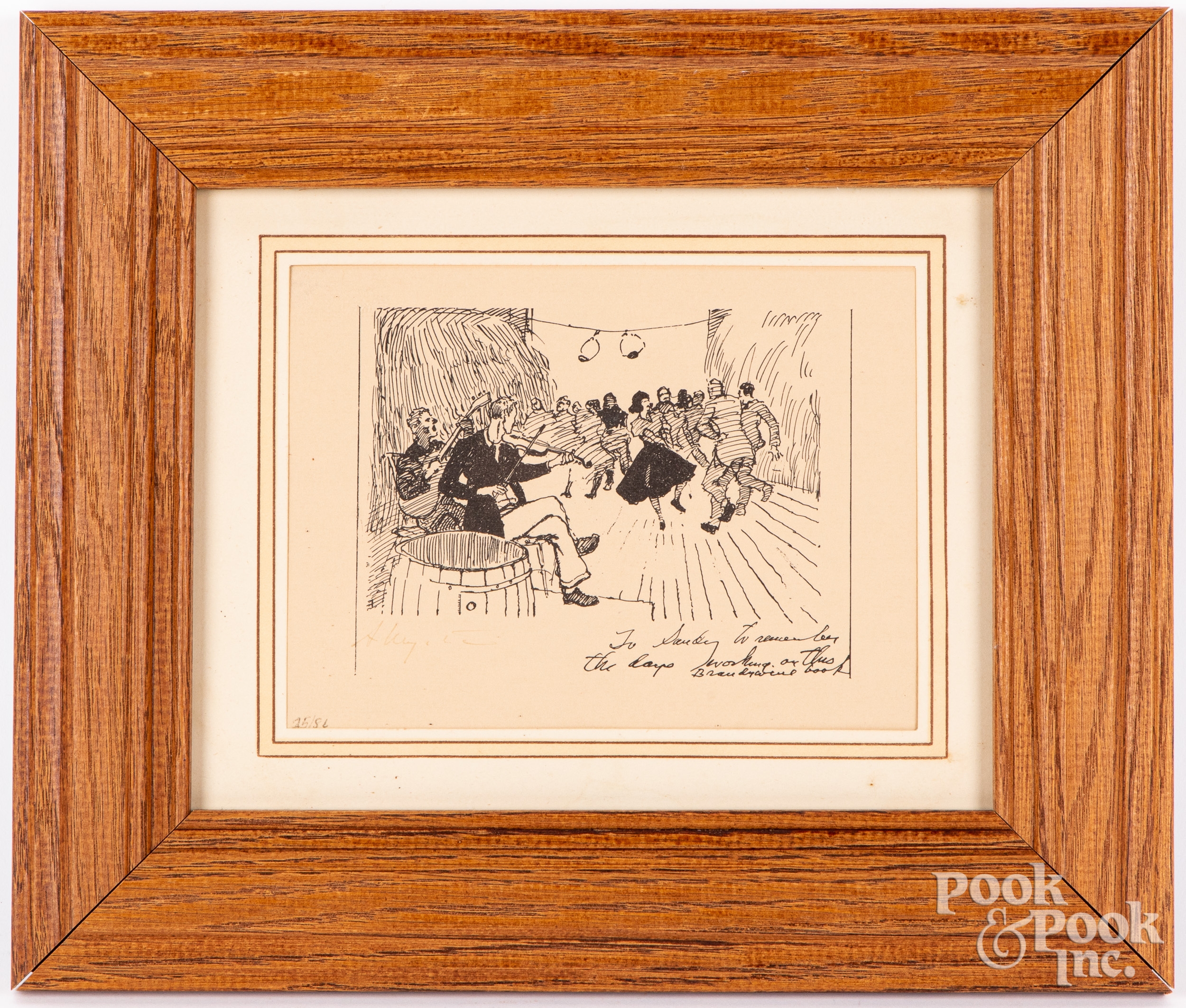 Andrew Wyeth | Andrew Wyeth signed printed card | MutualArt