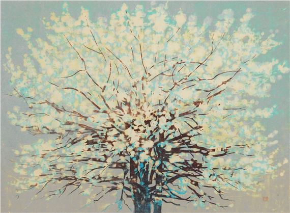 Joichi Hoshi | Tree of Flowers (1973) | MutualArt