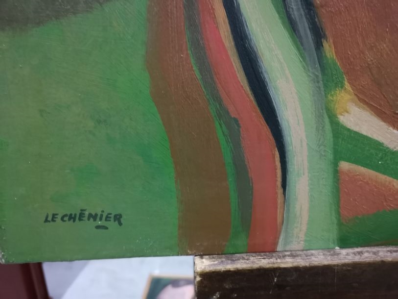 Henry Le Chenier | The almond trees (1972) | MutualArt