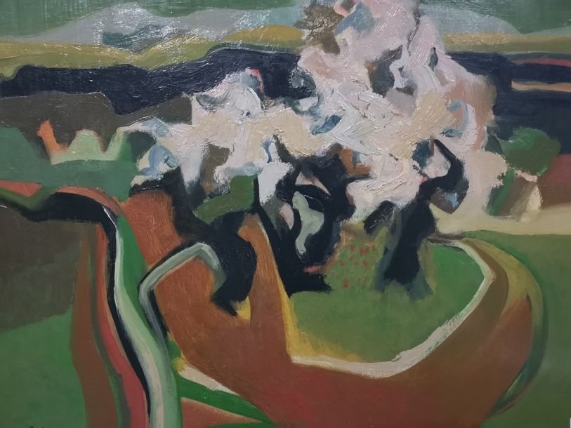 Henry Le Chenier | The almond trees (1972) | MutualArt