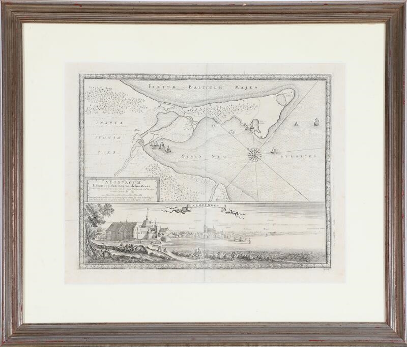 Erik Dahlbergh | Two maps of Nyborg (1659) | MutualArt