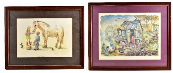 Albin Trowski | two pencil signed limited edition prints including ...