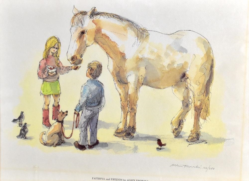 Albin Trowski | two pencil signed limited edition prints including ...