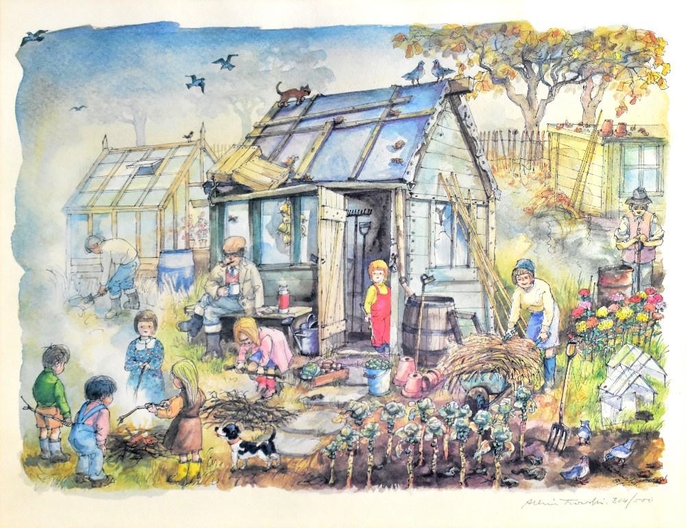 Albin Trowski | two pencil signed limited edition prints including ...