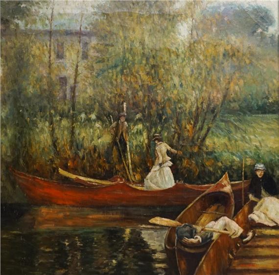 Trevor James | Canoe Ride | MutualArt