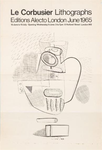 Le Corbusier | Lithographs Exhibition Poster | MutualArt