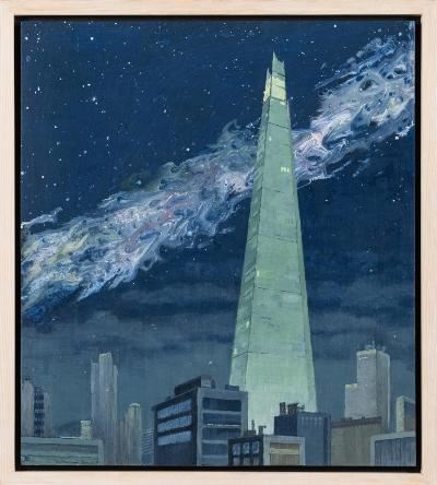 Robert John Offord | The Shard and Milky Way | MutualArt