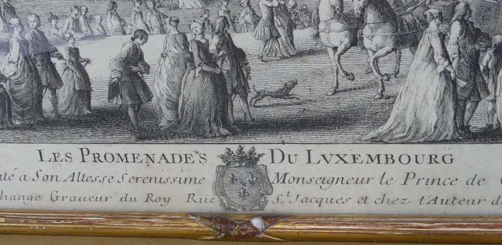 J. Rigaud | Les Promenades de Luxembourg (1729) | MutualArt