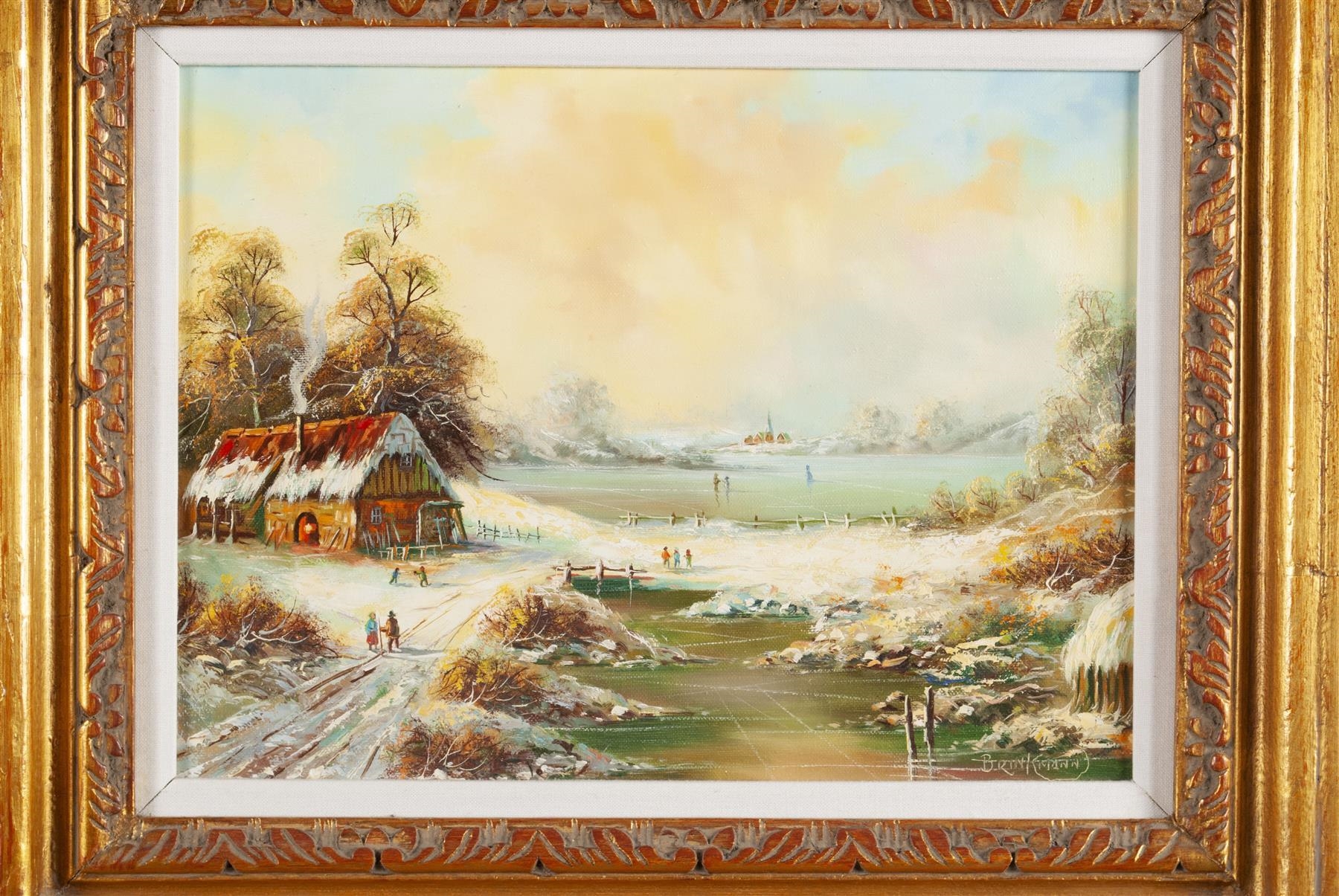 Albrecht Brinkmann | Winter landscape | MutualArt
