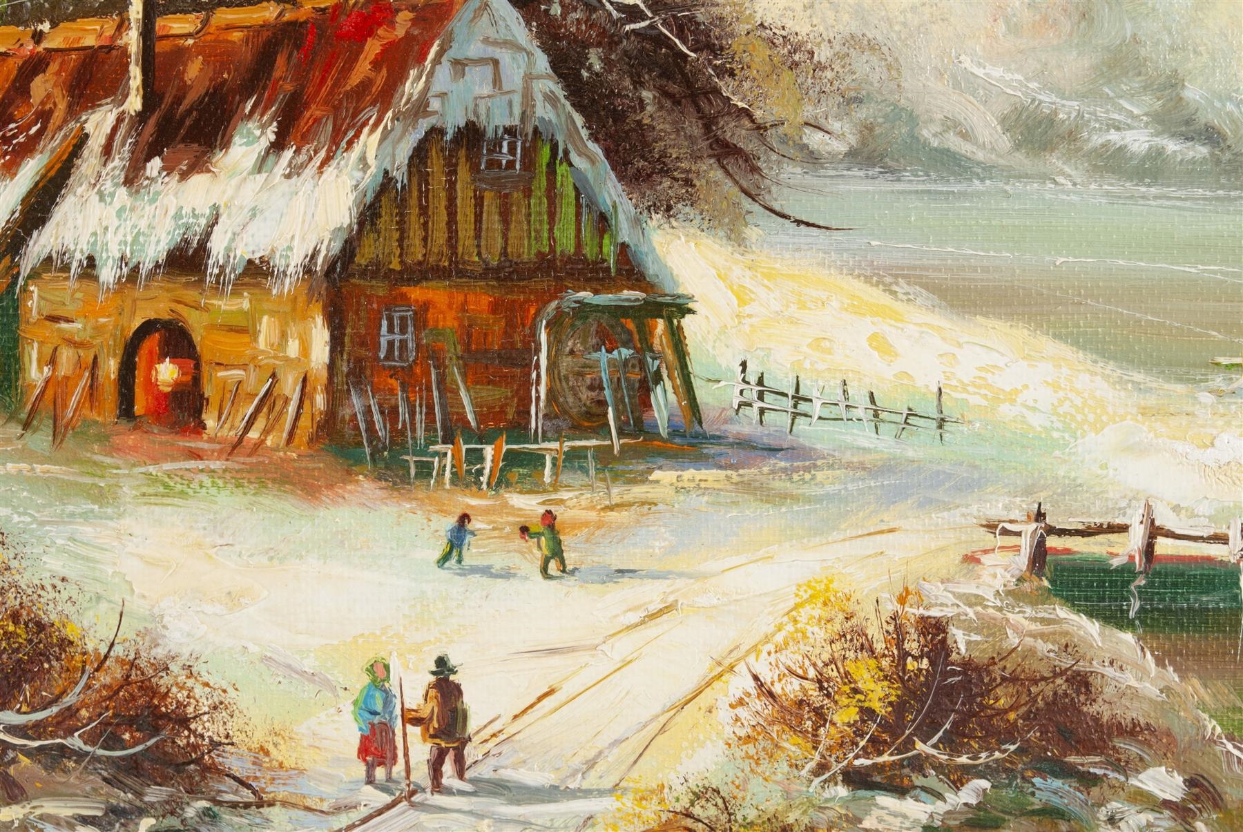 Albrecht Brinkmann | Winter landscape | MutualArt