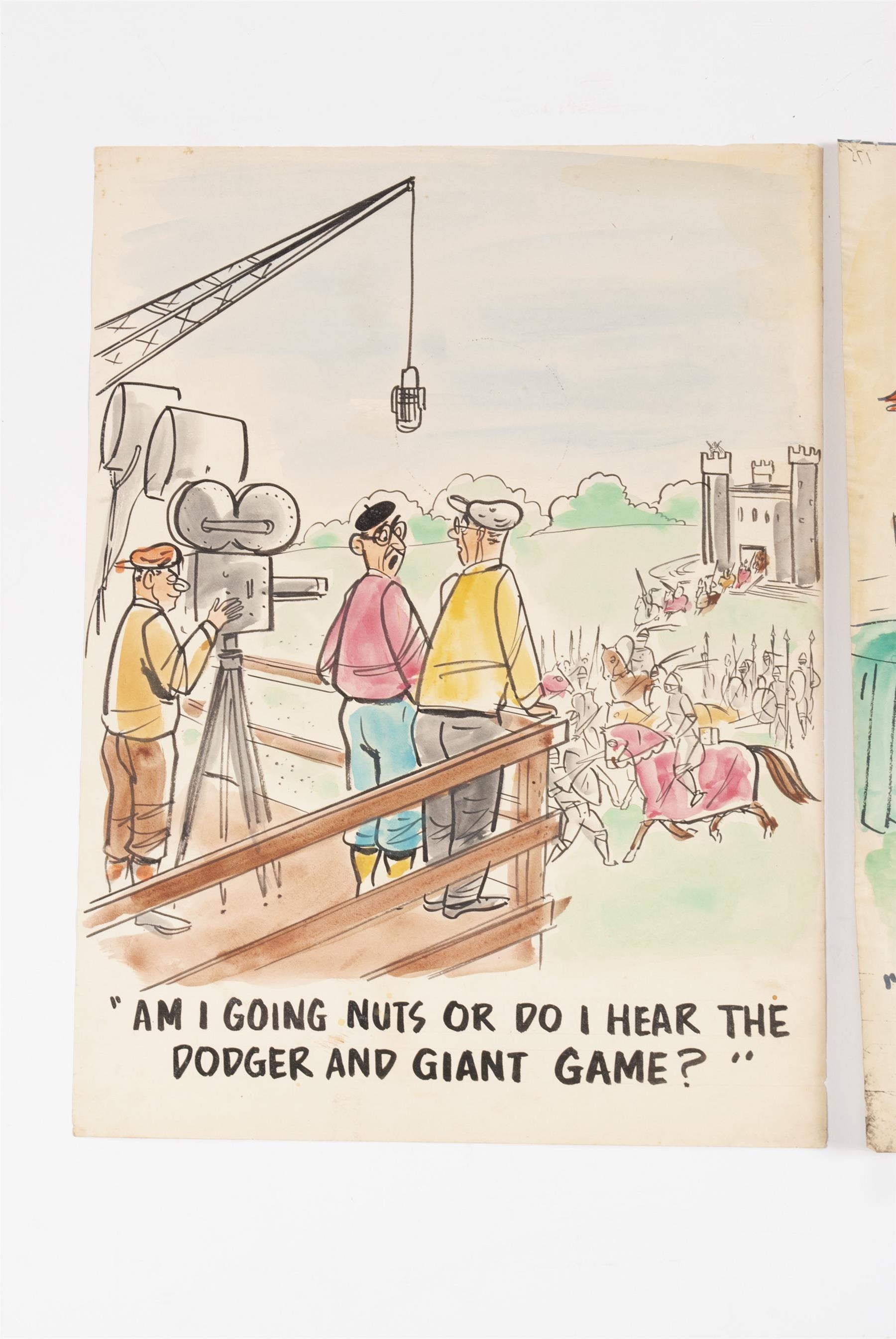 Peter Arno | ORIGINAL WATERCOLOR ILLUSTRATIONS | MutualArt