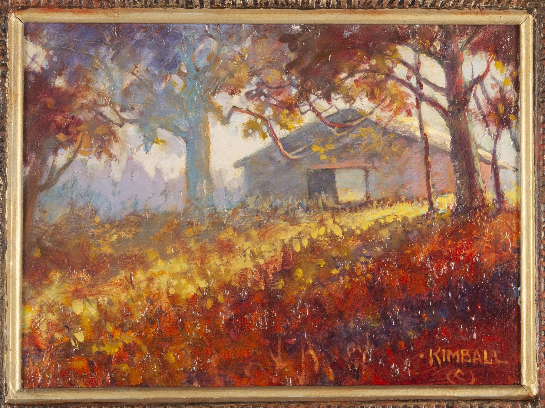 Stephen Kimball | Barn on Bayou Rapids | MutualArt