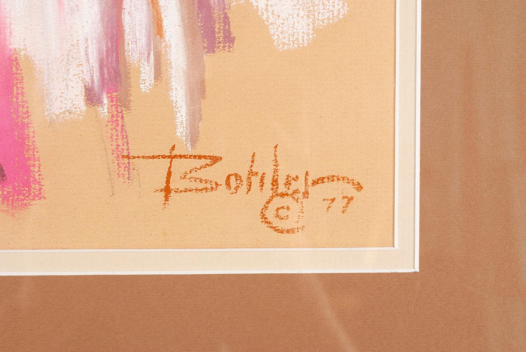 Joe Bohler | Bust portrait of a young girl in vibrant detail | MutualArt