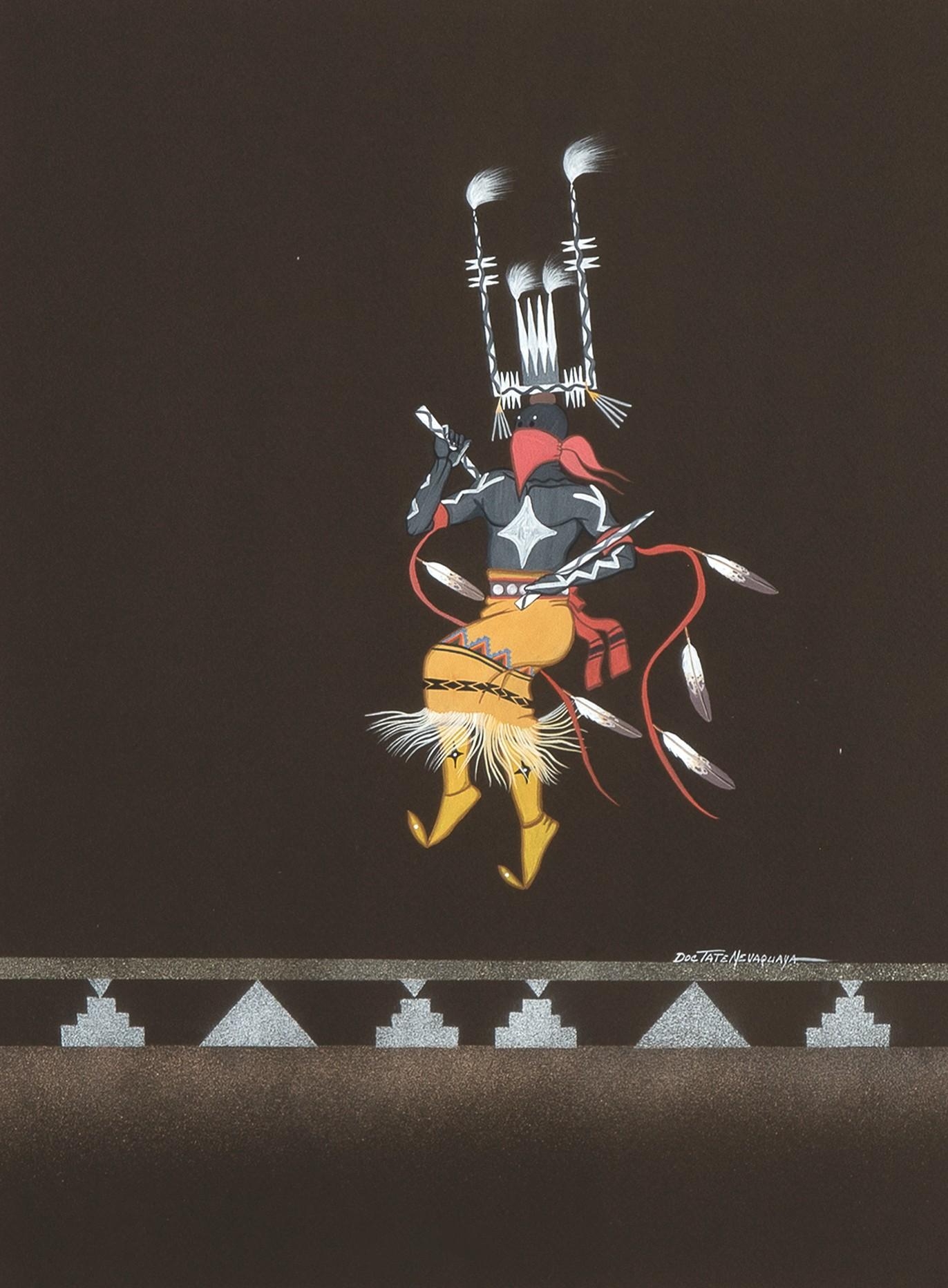 Doc Tate Nevaquaya | Apache Fire Dance | MutualArt