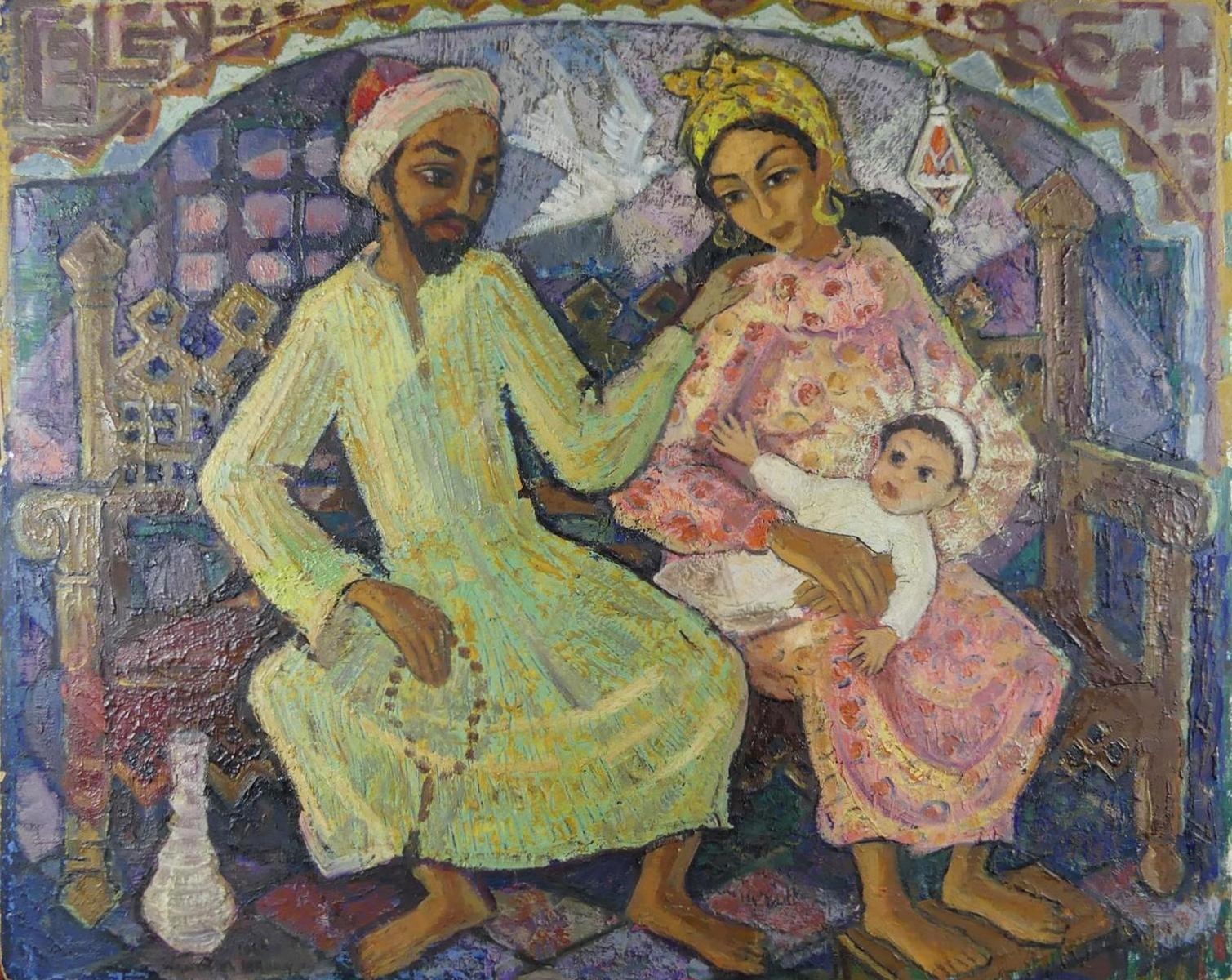 Wadie El Mahdy | Untitled: Family | MutualArt