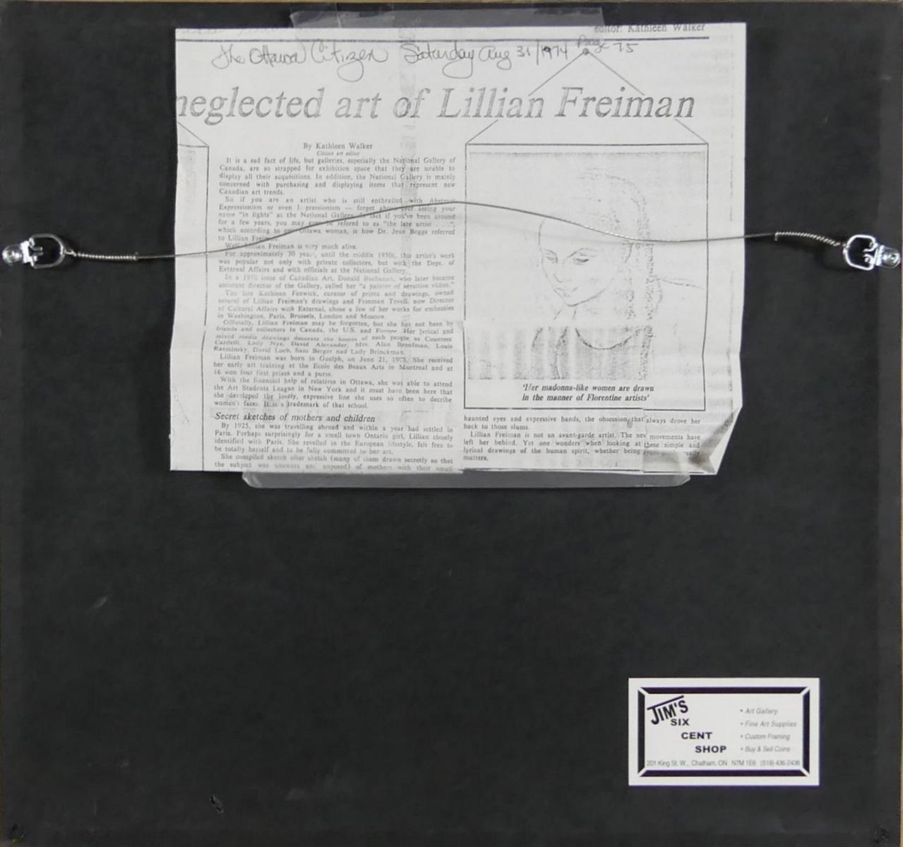 Lillian Freiman | Untitled: Portrait Study | MutualArt