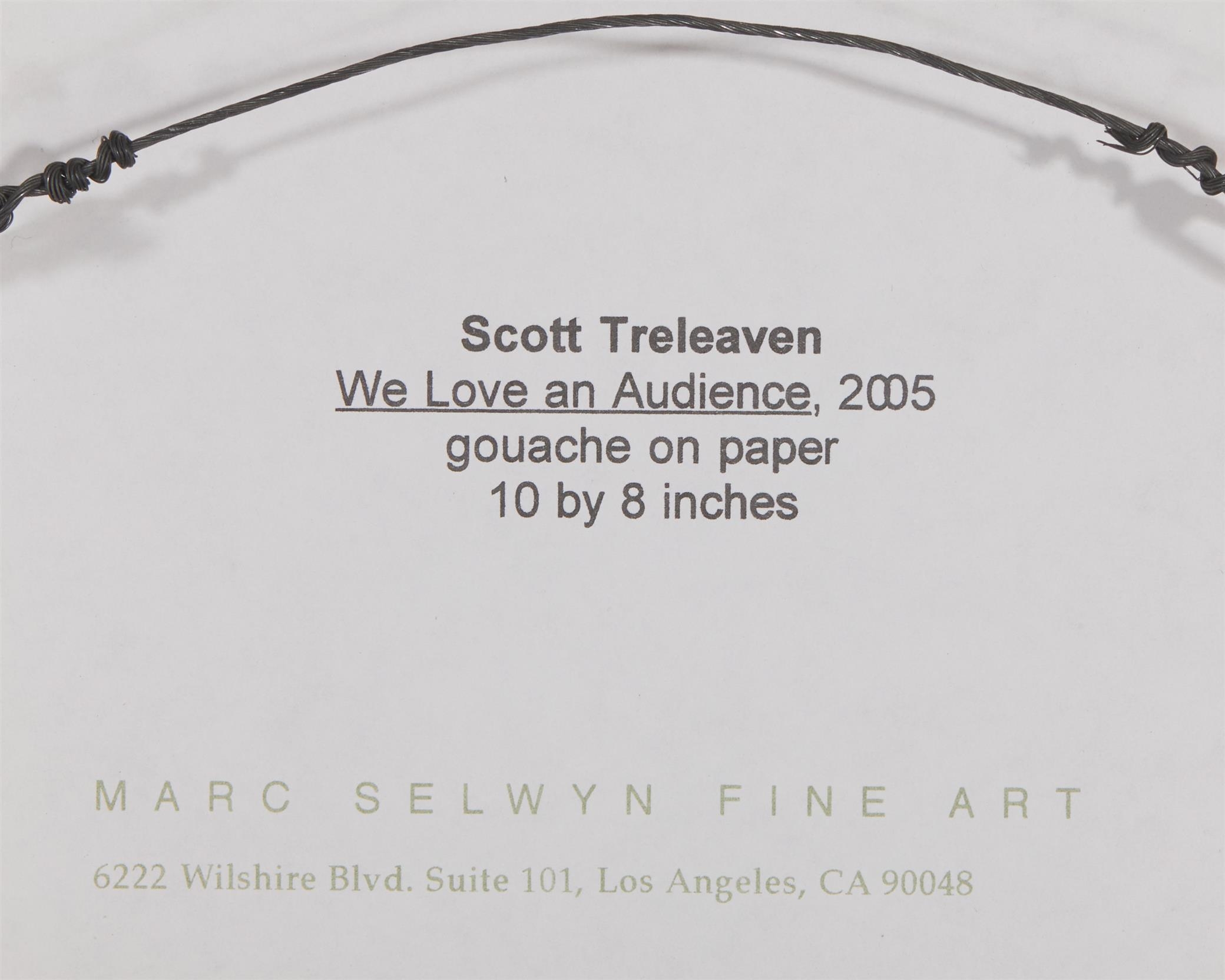 Scott Treleaven | We Love an Audience, (2005) | MutualArt