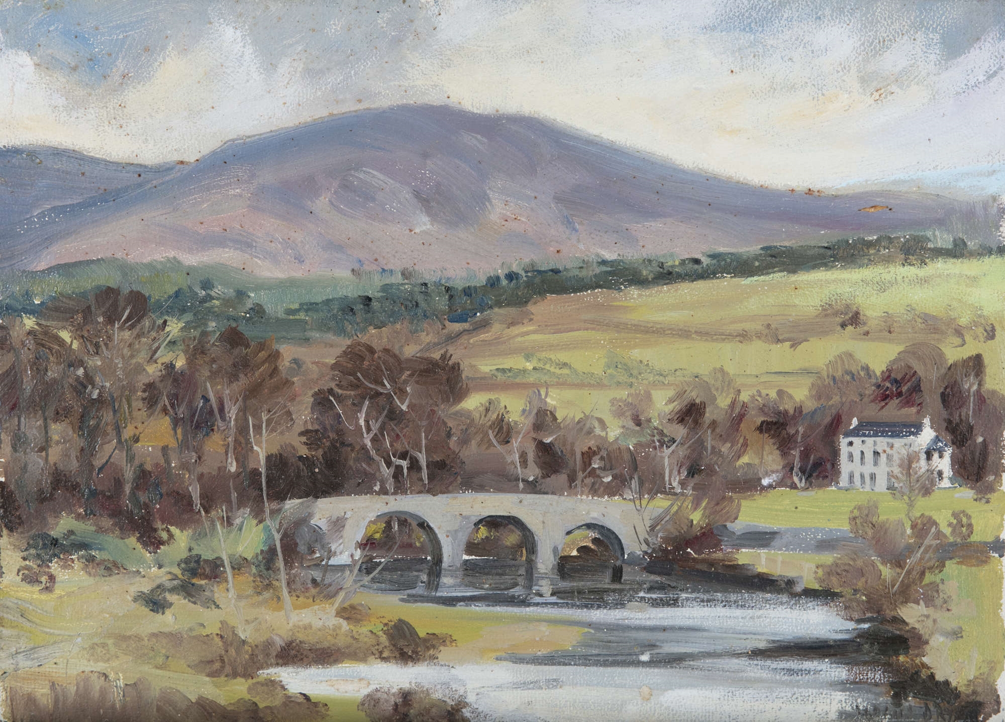 Fergus O'Ryan | Sketch for the Liffey at Ballyward (1967) | MutualArt