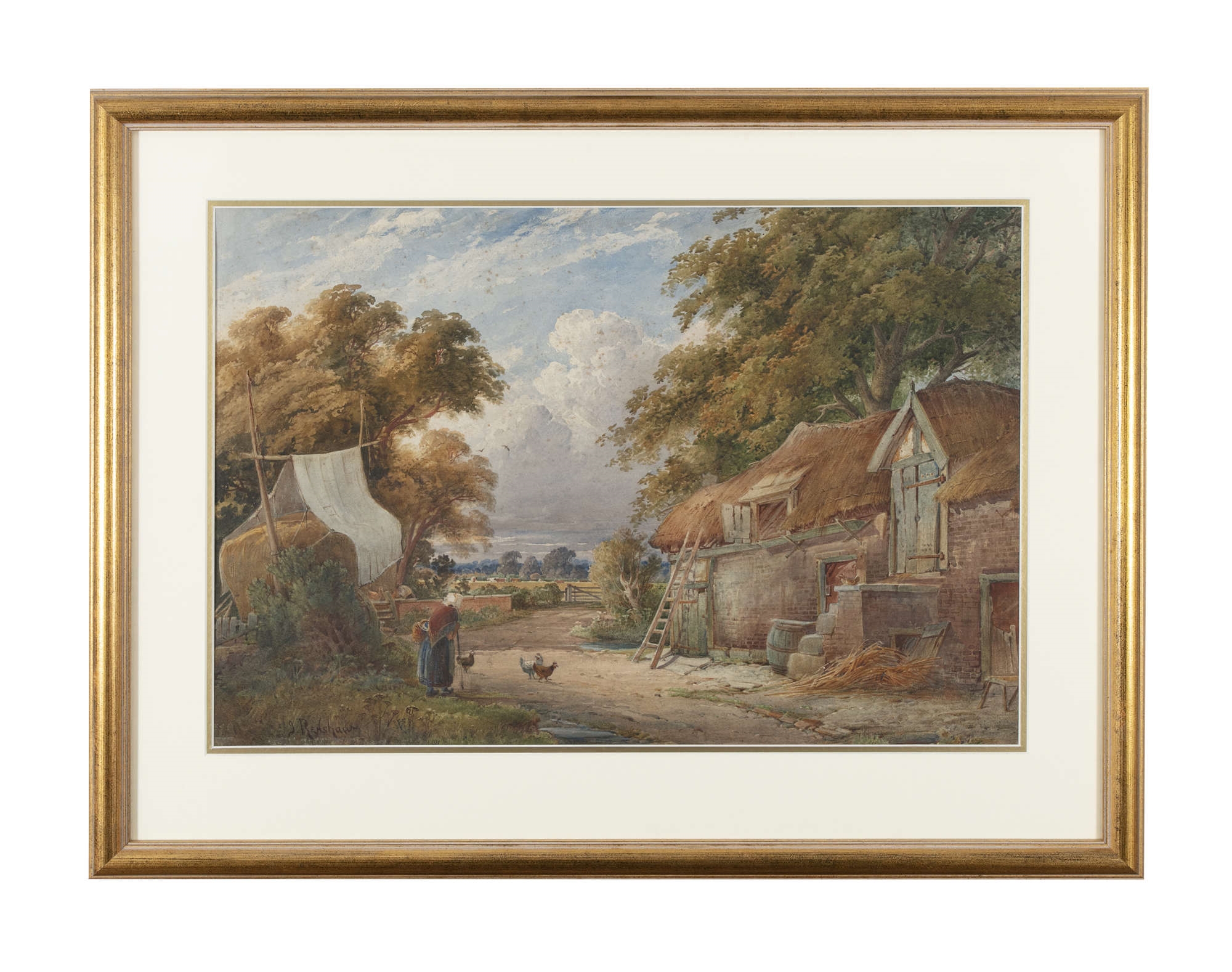 Joshua Renshaw | English Rural Farmyard | MutualArt