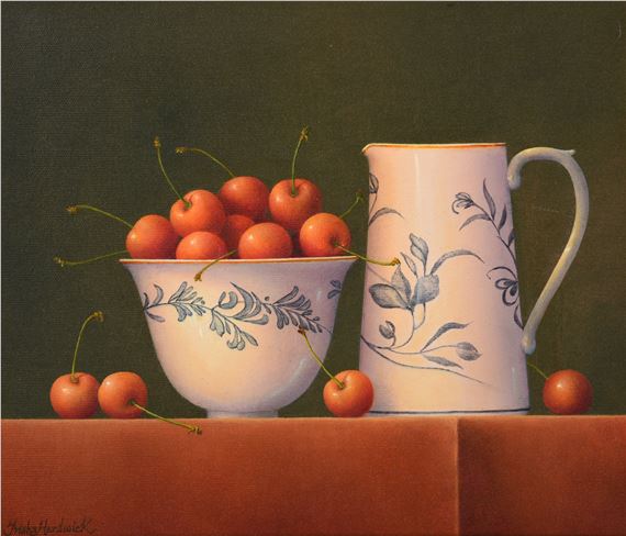 Trisha Hardwick | Lost in the Moment, Cherries and Cream | MutualArt