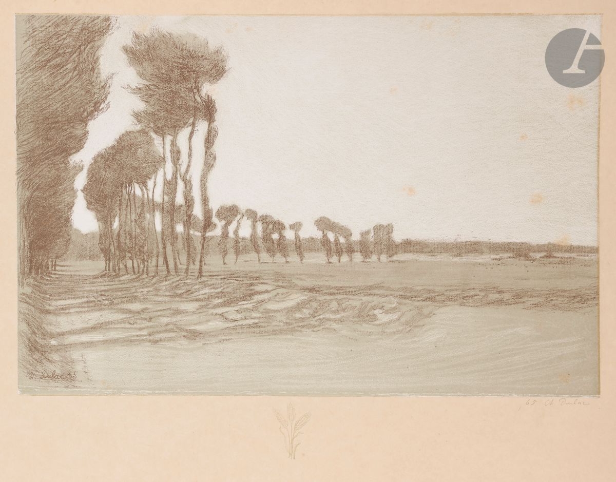 Charles Marie Dulac | Plate 5 of the Landscapes suite (1893) | MutualArt