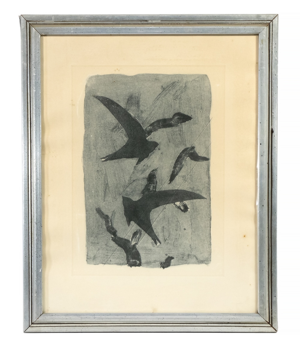 Georges Braque | Birds in Flight (Circa 1965) | MutualArt