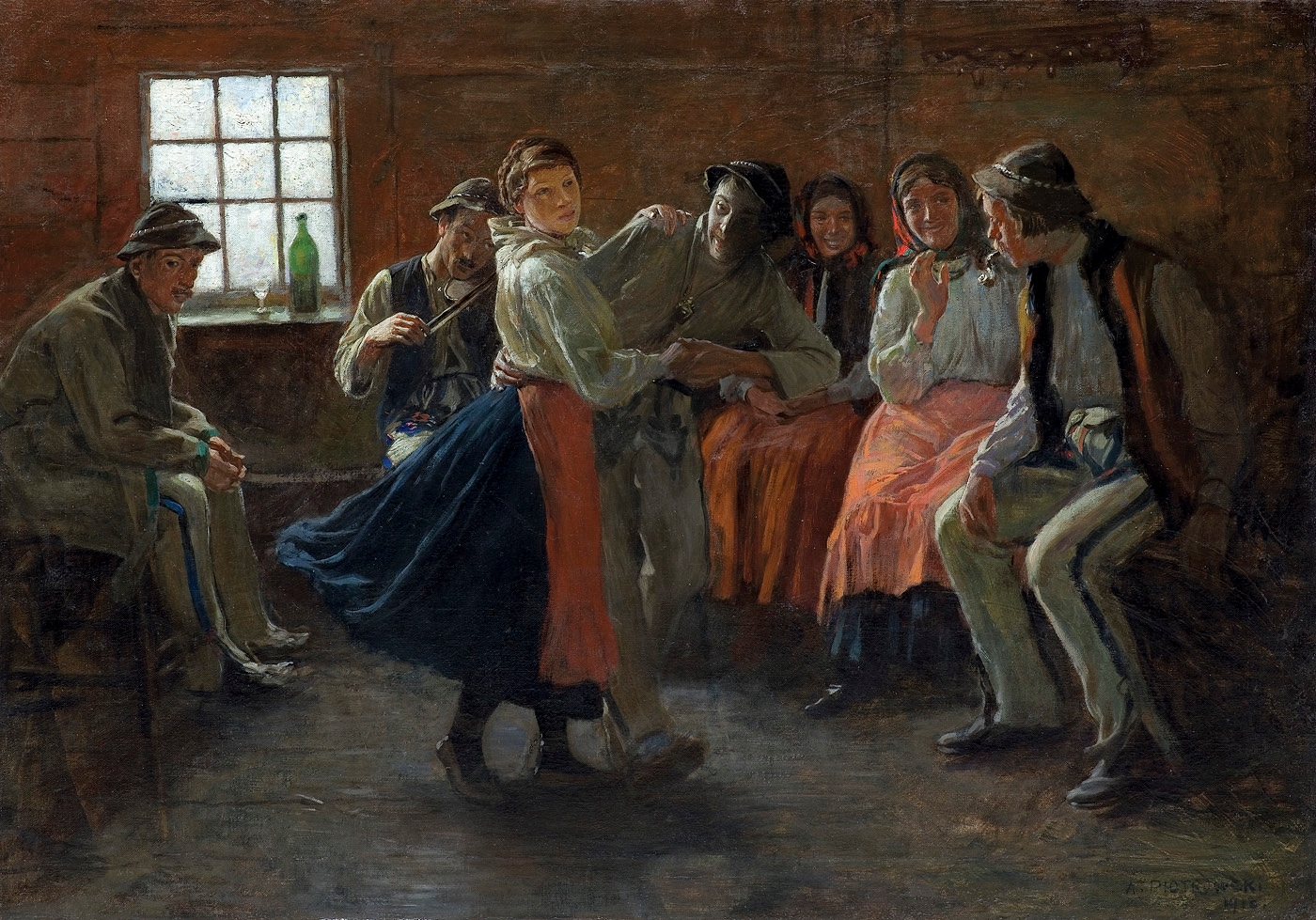 Antoni Piotrowski | TANIEC GÓRALSKI (1918) | MutualArt