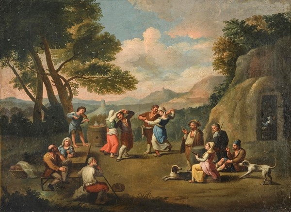 Paolo Monaldi | FESTA IN PICCOLO VILLAGGIO | MutualArt