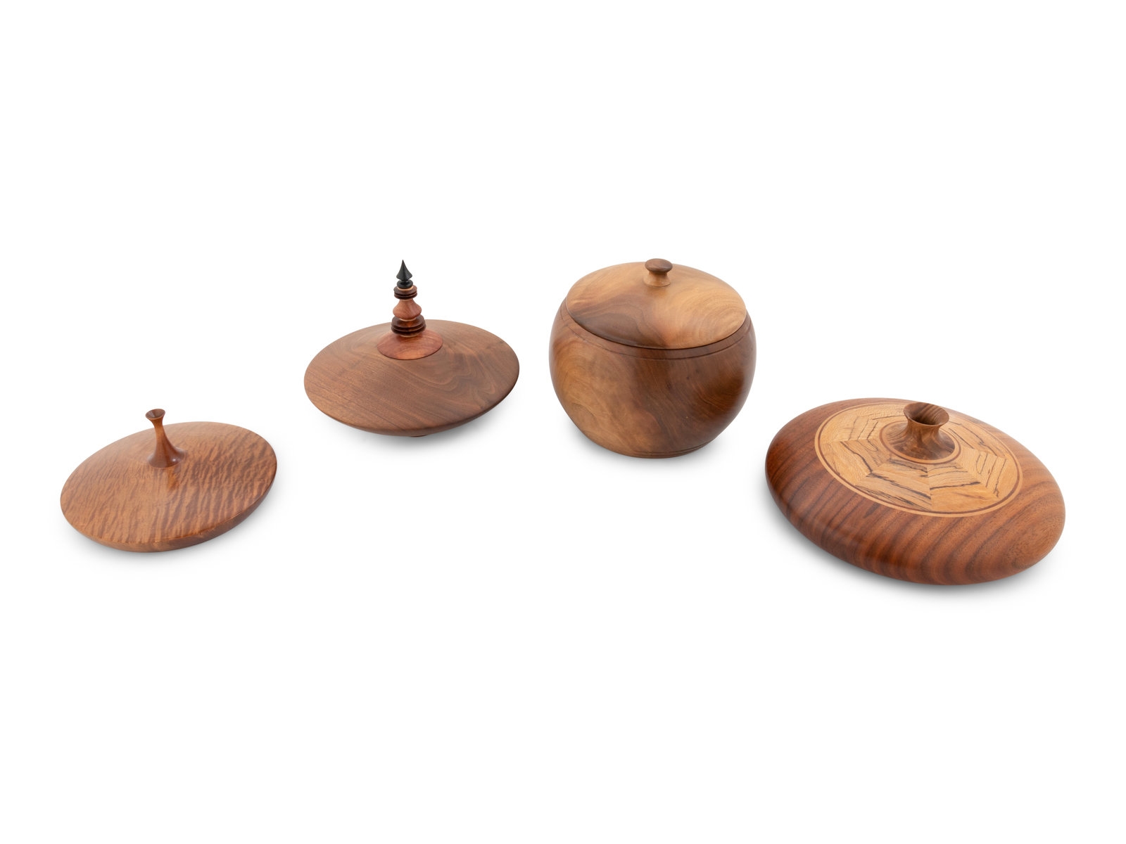 Ray Allen | Three Turned Wood Objects by Ray Allen, PLUS | MutualArt