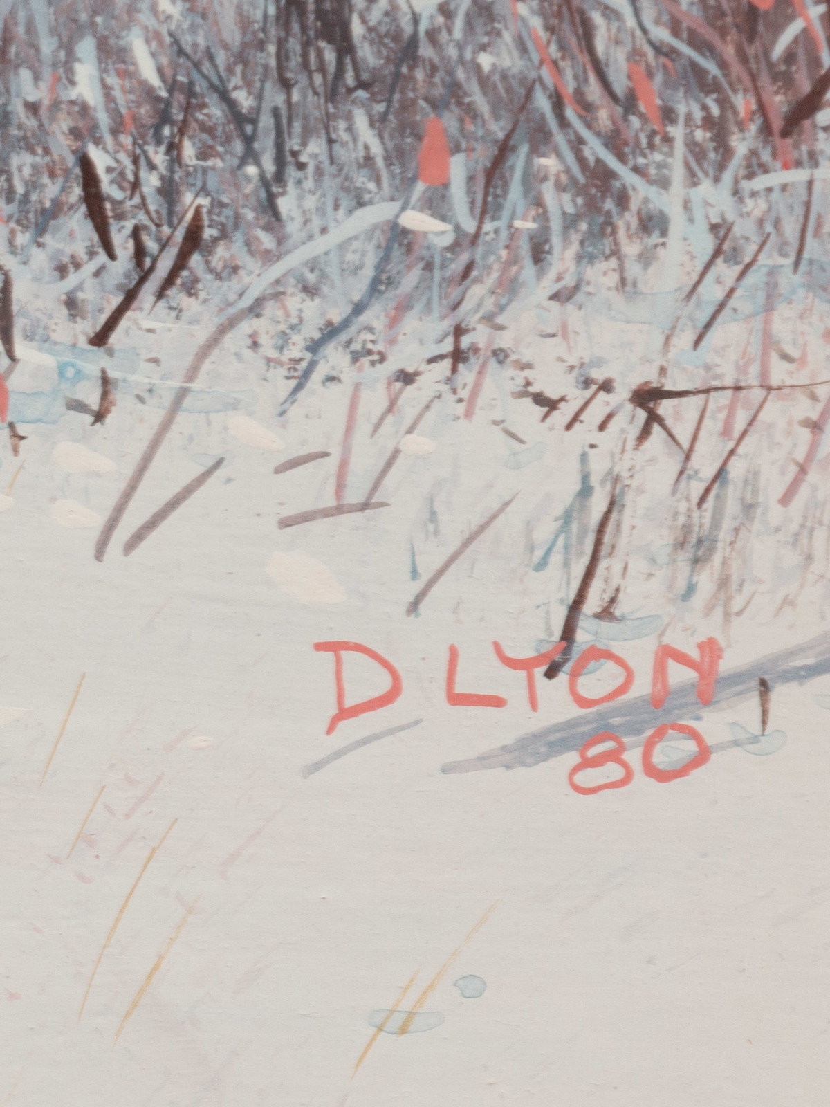 Dustin Lyon | Tee Pee in the Winter Woods | MutualArt