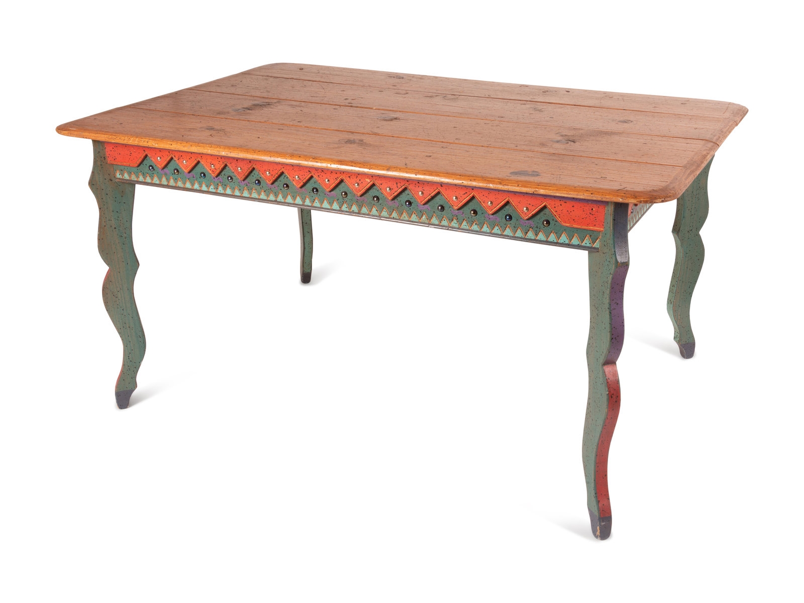David Marsh | A Contemporary American Folk Art Dining Table by David ...