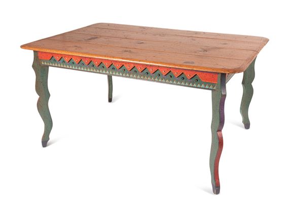 David Marsh | A Contemporary American Folk Art Dining Table by David ...